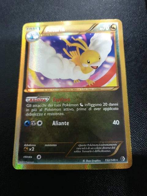 CARTA POKÉMON - Altaria Confini Varcati Shiny Fuoriserie 152/149 ITA ...