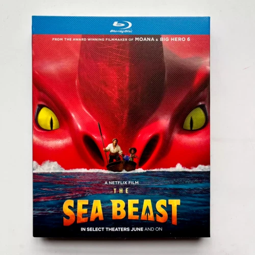 THE SEA BEAST (2022) Blu-ray BD Movie All Region 1 disque en boîte EUR ...