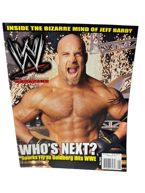 WWE MAGAZINE MAY 2003 Goldberg JAZZ Torrie Wilson STACY KEIBLER ...