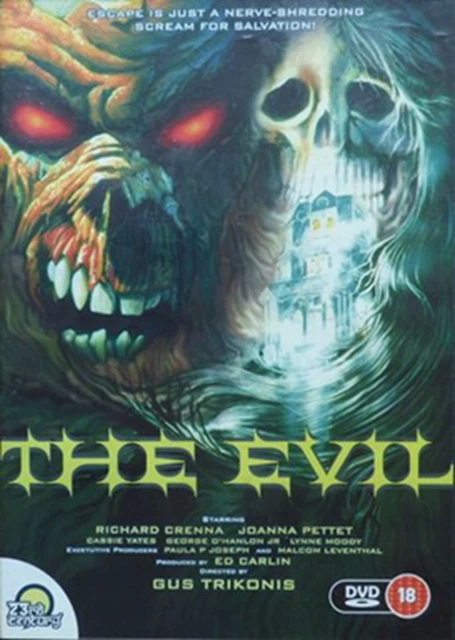 THE EVIL AKA THE EVIL BELOW DVD GUS TRIKONIS JOANNA PETTET Movie Film ...