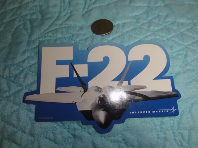 VTG ORIGINAL MID 90's Lockheed Martin F-22 Weapon Sticker $8.00 - PicClick