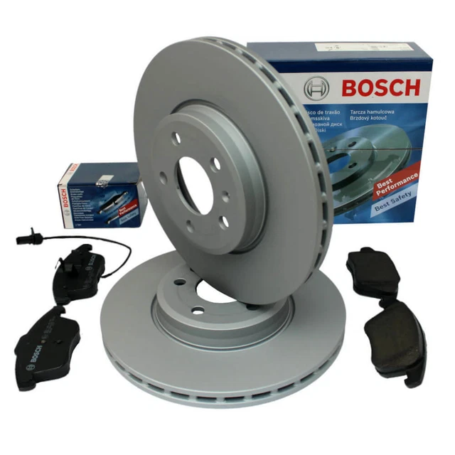 BOSCH BREMSSCHEIBEN 314MM + Bremsbeläge vorne für AUDI A4 B8 Avant A5 Sportback EUR 172,23 ...