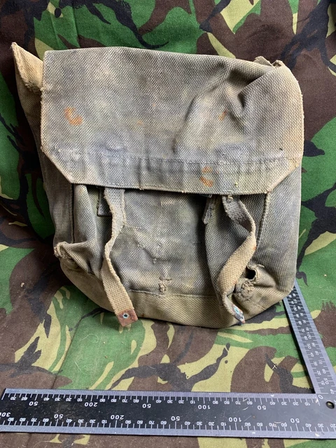 ORIGINAL BRITISH ARMY RAF 37 Pattern Small Pack - WW2 Pattern Backpack ...