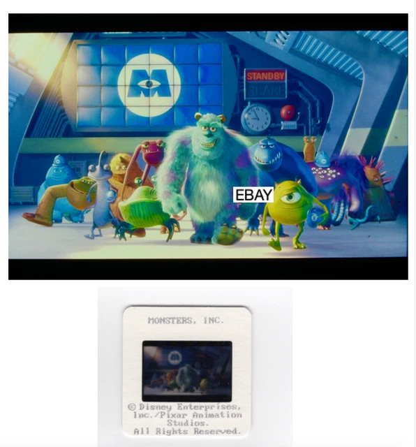ORIGINAL MONSTERS INC 2001 Disney/Pixar Slide Animation £10.13 ...