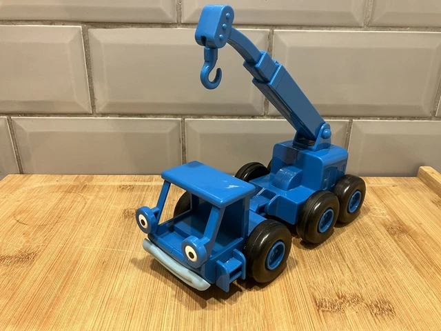 BOB THE BUILDER Lofty Blue Crane Push Along Toy Vehicle Figure £5.99 ...