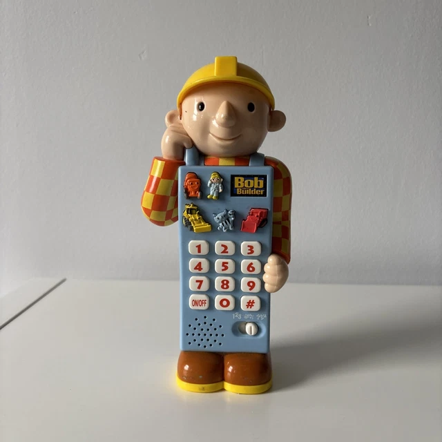 BOB THE BUILDER Mobile Phone Interactive Toy Working £16.15 - PicClick UK
