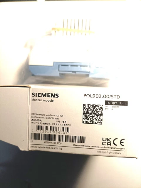 MODULO CLIMATIX SIEMENS POL 902.00/STD Modulo comun. Modbus RS485 EUR ...