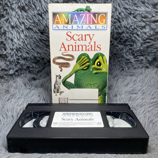 HENRY’S AMAZING ANIMALS: Scary Animals VHS Tape 1997 Disney Channel DK ...
