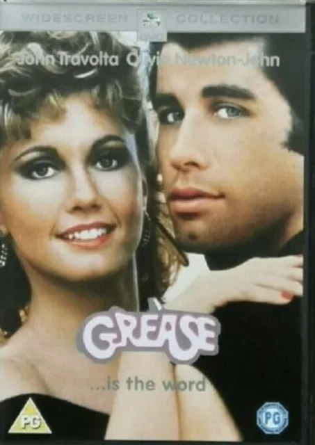 GREASE WIDESCREEN DVD John Travolta Olivia Newton-John Region 2 ...