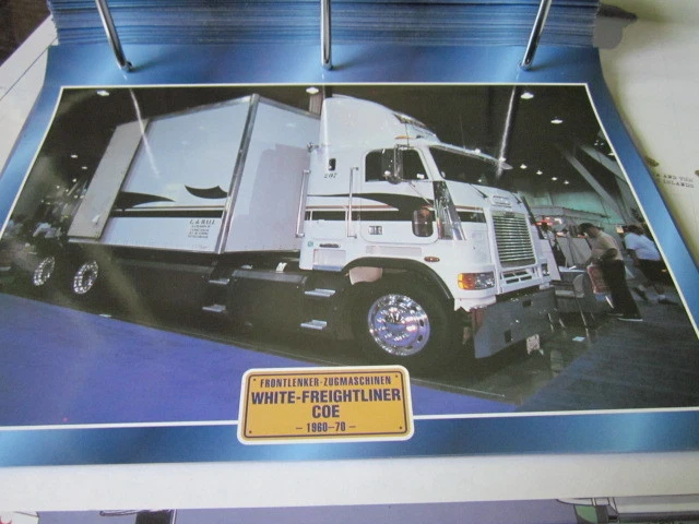 SUPER TRUCKS FRONTLENKER USA White Freightliner FLT 8642T, 1970 EUR 4 ...