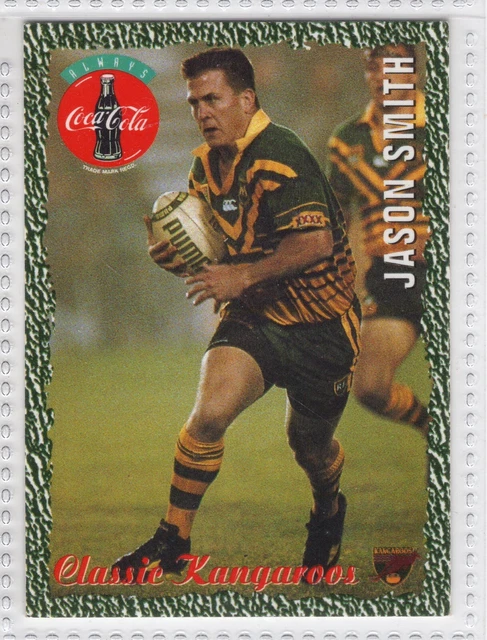 AUSTRALIAN COCA-COLA RUGBY League Card 1995 Jason Smith EUR 3,71 ...
