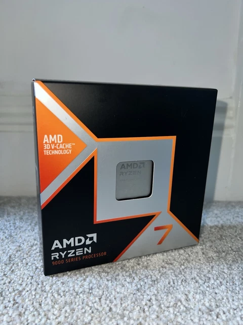 AMD RYZEN 7 9800X3D 8 Core AM5 CPU/Processor £475.92 - PicClick UK