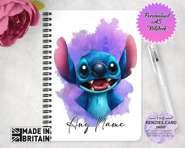 PERSONALISED DISNEYS LILO And Stitch Notebook Gift Custom Printed A5 ...
