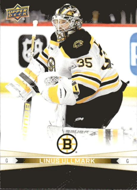 2023-24 UD TIM Hortons Greatest Duos #24 Linus Ullmark/Hampus Lindholm ...