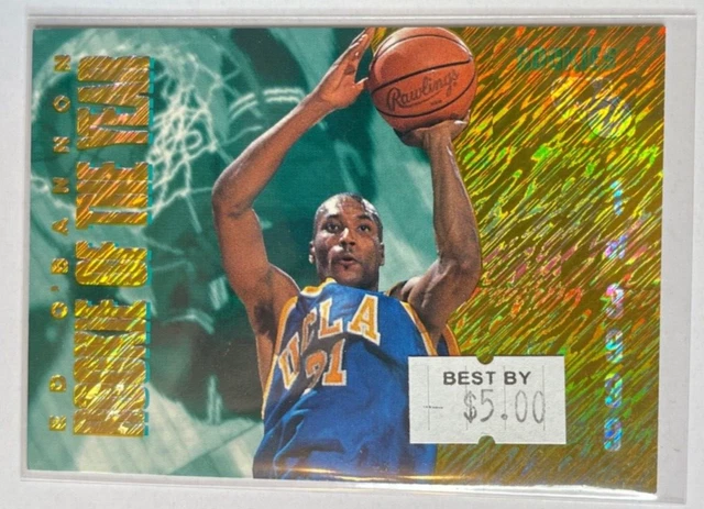 ED O'BANNON 1995 recrue classique année interactive RC #ROY3 UCLA ...