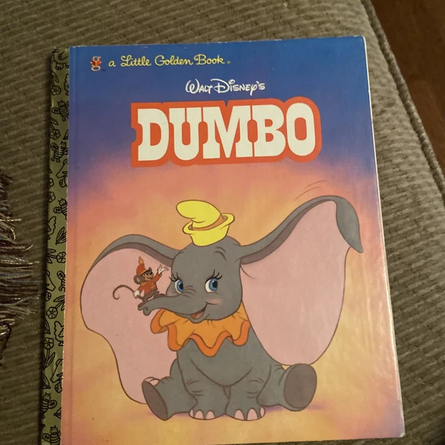 A LITTLE GOLDEN Book Walt Disney’s Dumbo 1988 MINI BOOK £4.28 - PicClick UK