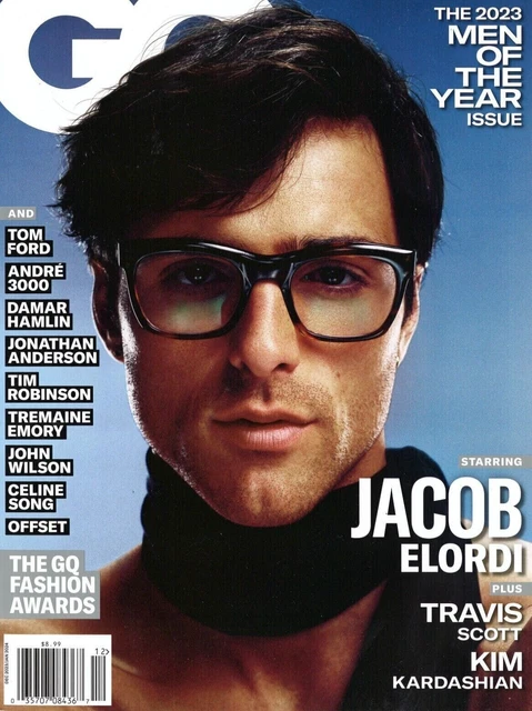 GQ MAGAZINE JACOB Elordi Men of the Year Kim Kardashian Travis Scott ...