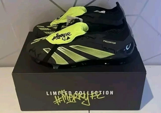 ADIDAS PREDATOR ELITE Tongue FG x Merky FC - Taglie UK12 e UK6 - MSG 1 ...
