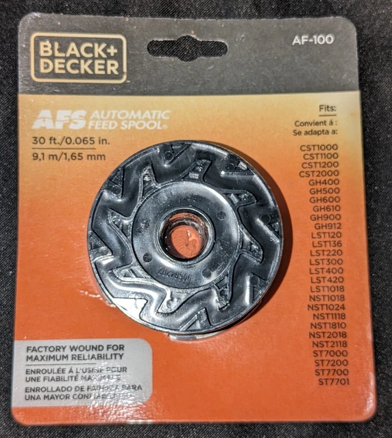 BLACK AND DECKER Rs-136 Bkp String Trimmer Replacement Spool New Genuine Oem EUR 8,82 - PicClick FR