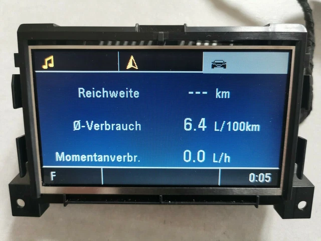 FARBDISPLAY CID OPEL Astra H Zafira B gtc OPC VXR Entheiratet mit TECH2 ...