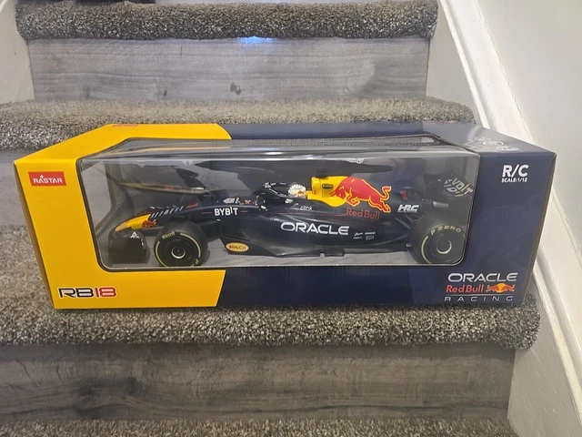 RASTAR ORACLE RED Bull RB18 Racing Car 1:12 Scale Remote Control Car £ ...