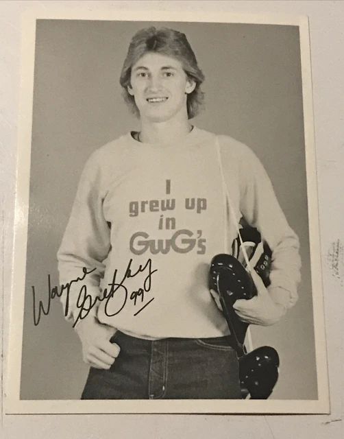 ORIGINAL WAYNE GRETZKY I Grew Up In GwG’s Jeans 5x7 Photo Good ...