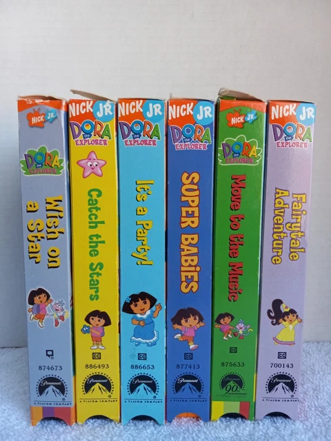 Nick Jr Lot Of Six Dora The Explorer Vhs Tapes £19 18 Picclick Uk