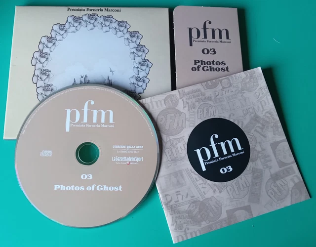 PFM PHOTOS OF Ghost (1973) CD, Remastered - Corriere Della Sera 2017 ...