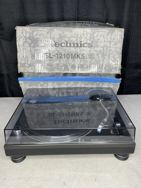 TECHNICS SL-1210 MK5 Audiophile Direct Drive DJ Turntable Record Player ...