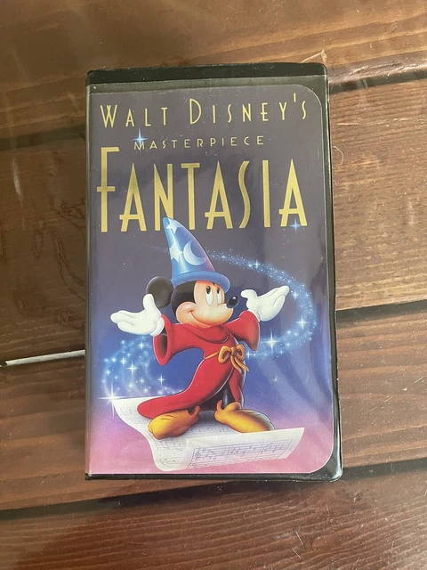 WALT DISNEY'S MASTERPIECE Fantasia (VHS, 1991) Disney Classic Animated Movie £9.61 - PicClick UK