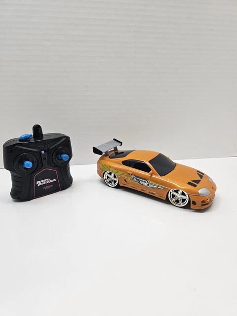 TÉLÉCOMMANDE FAST & Furious Brian's Toyota Supra Turbo Boost R/C ...