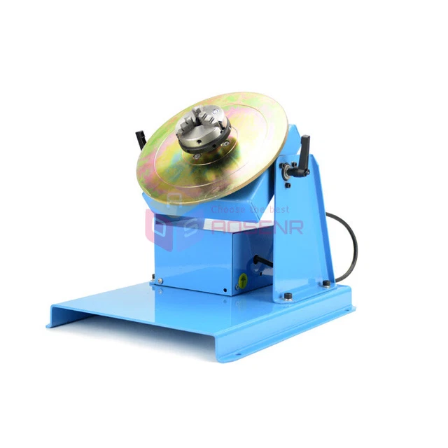 ROTARY WELDING POSITIONER Turntable Table Mini 2.5" 3 Jaw Lathe Chuck ...