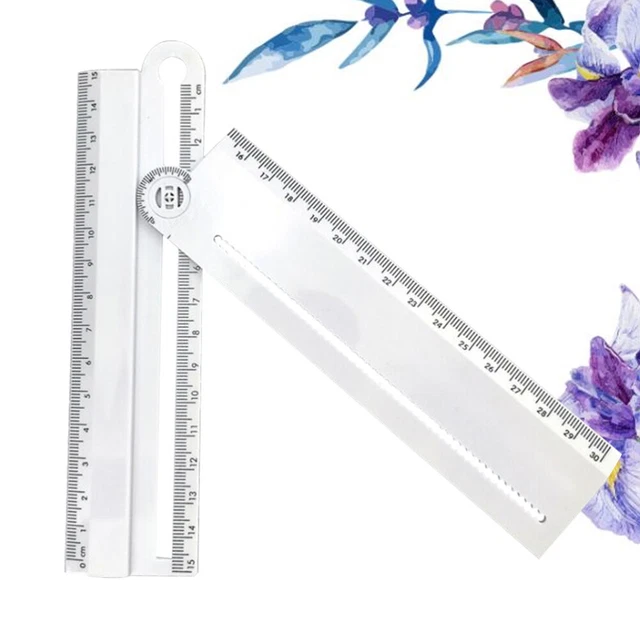 ANGLE PROTRACTOR ENGINEERS Angle Painting Measure Ruler £12.85 ...