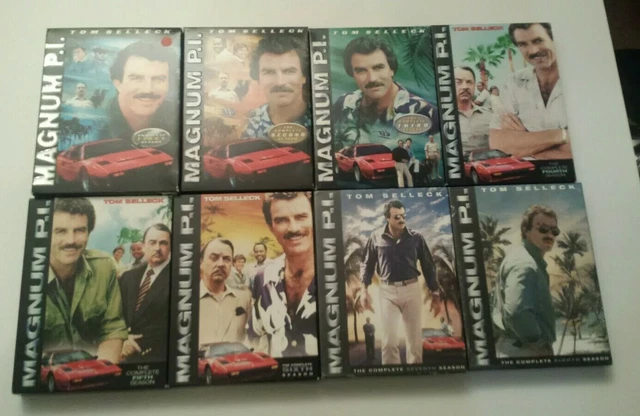 MAGNUM PI COMPLETE 80s Series Seasons 1-8 DVD Box Sets Tom Selleck $60. ...