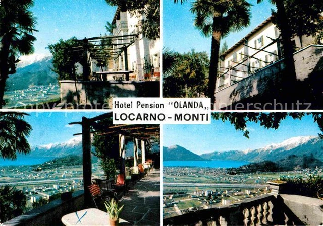 12683292 MONTI LOCARNO TI Hotel Olanda Terrasse Panorama Locarno EUR 5 ...