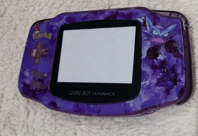 NINTENDO GAME BOY Advance Pokemon Haunter stampa UV USB-C guscio retrò ...