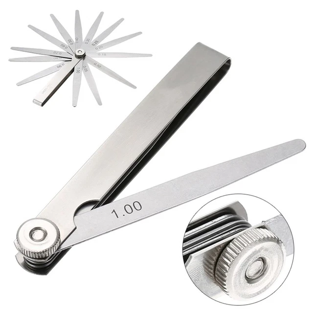 MEASUREMENT FOLDABLE MEASUREMENTS Tool Layout Tool Feeler Gauges ...