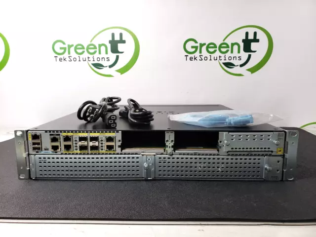CISCO ISR4451-X/K9 4 Port GIGABIT Integrated Service Router *READ* $575 ...