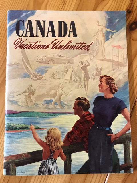 CANADA : LIVRET ancien sur les vacances EUR 3,00 - PicClick FR
