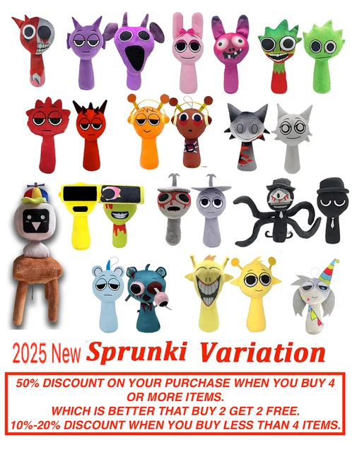 2025 NEW MODELS Sprunki Plush Toy Simon Oren Winda Character Doll Plush ...