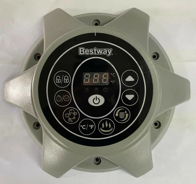 LAY Z SPA Lazy Spa Control Panel - 4 wire Grey - Other colours ...