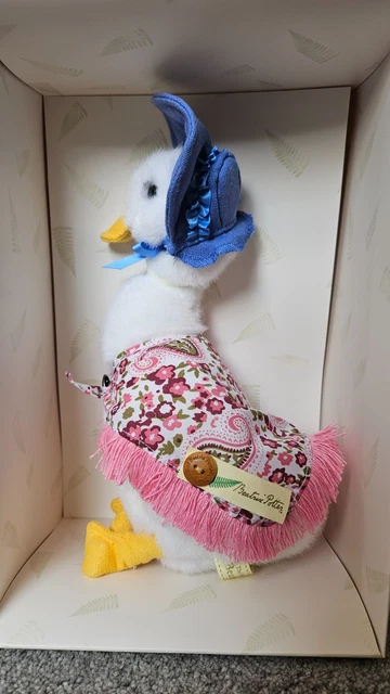 JEMIMA PUDDLE-DUCK PLUSH Soft Toy (Beatrix Potter - Signature ...