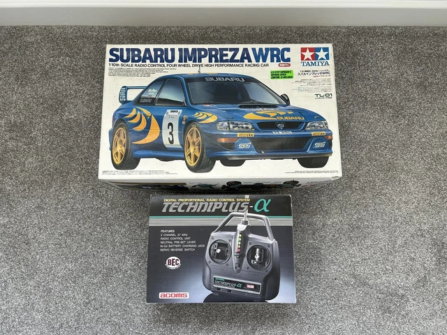 TAMIYA SUBARU IMPREZA WRC TL-01 (58226) - Used Chassis & Shell (New ...