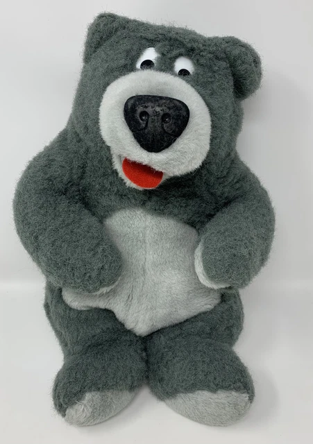 DISNEY’S THE JUNGLE Book Sears “Baloo” Bear 16" Stuffed Animal Plush ...