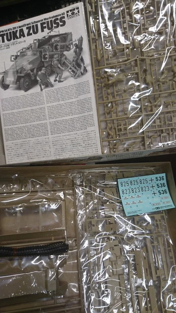 TAMIYA MM-151 35151 GERMAN SD.KFZ.251/1 AUSF.D STUKA ZU FUSS OVP Bitte ...