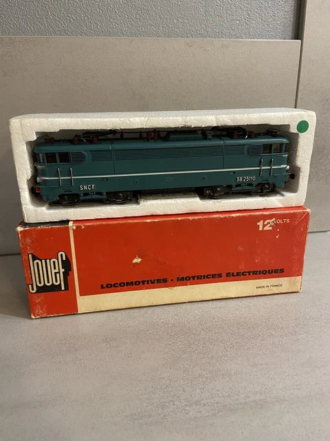 JOUEF LOCOMOTIVE ÉLECTRIQUE verte BB25110 ref: 8361, échelle HO, En Boîte EUR 40,50 - PicClick FR
