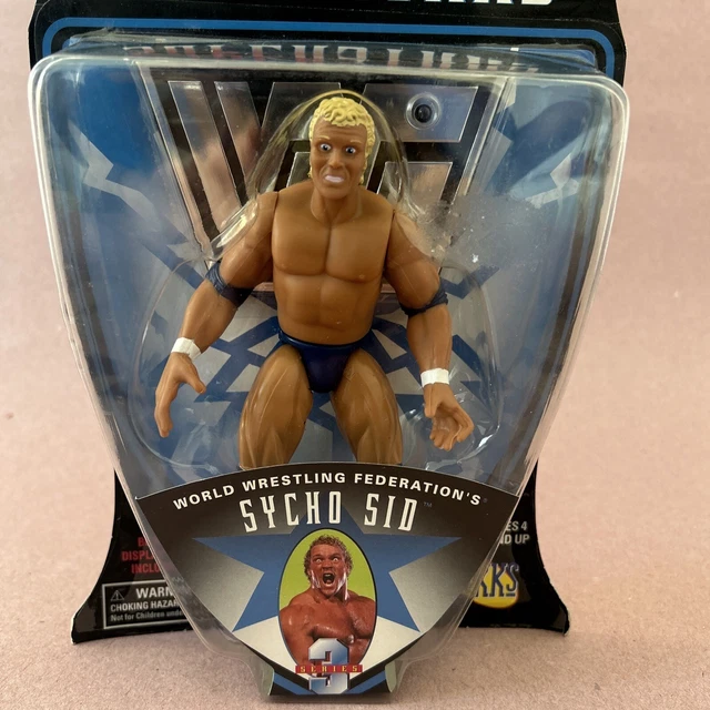 FIGURINE WWF JAKKS Pacific BCA Superstars Sycho Sid Wrestling WWE ...