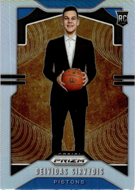 2019-20 PANINI PRIZM carte basketball Deividas recrue B pistons de ...