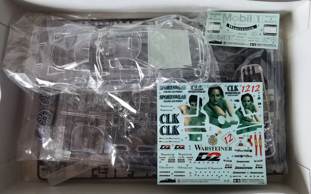 TAMIYA MERCEDES CLK-GTR Team CLK Sportswear Full view 1:24 #2420 EUR 50 ...