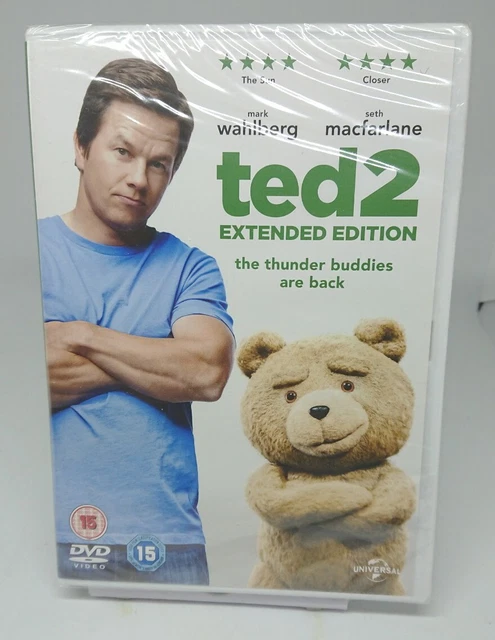 TED 2 - Extended Edition Mark Wahlberg, Seth MacFarlane Sealed DVD PAL ...